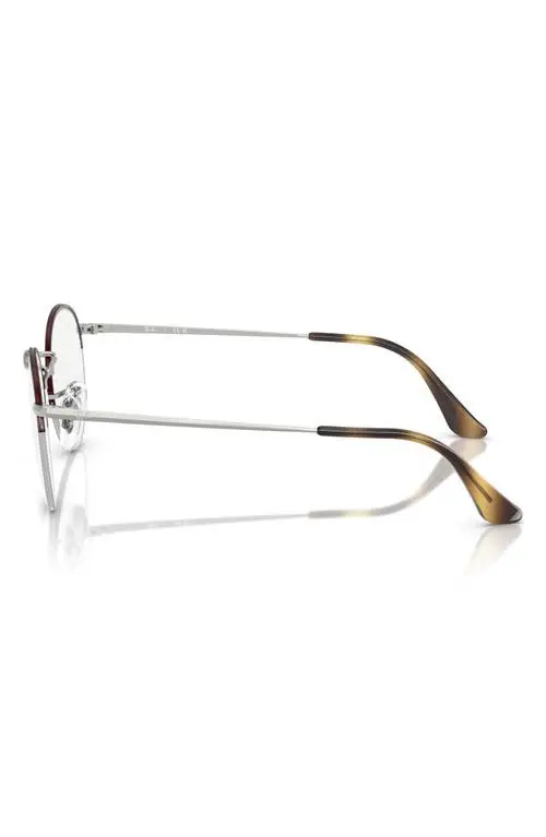 Ray-ban 53mm Round Eyeglasses
