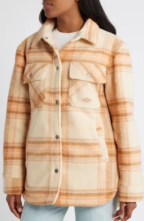 Rip Curl Desert Check Fleece Shacket
