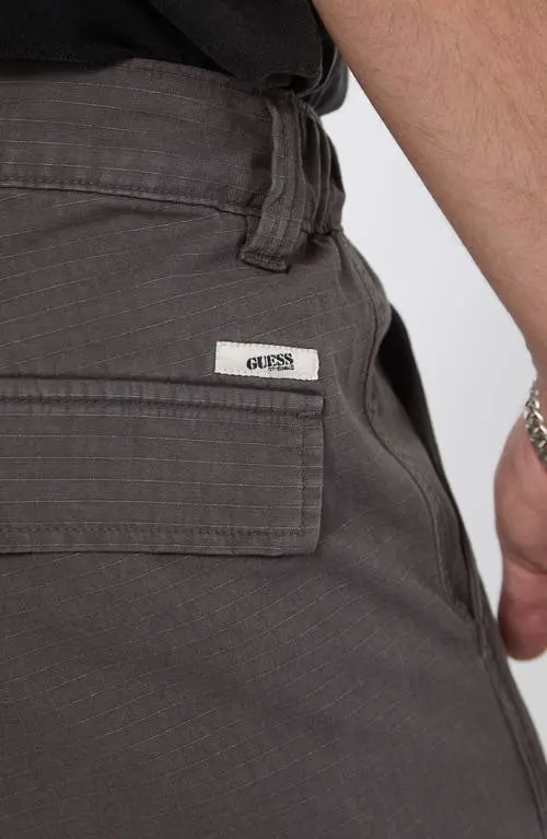 GUESS ORIGINALS Ripstop Panel Mid-rise Cargo Pants