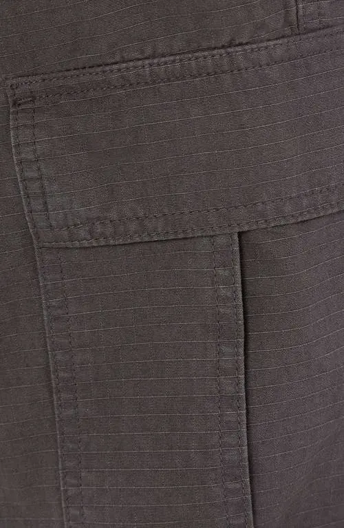 GUESS ORIGINALS Ripstop Panel Mid-rise Cargo Pants
