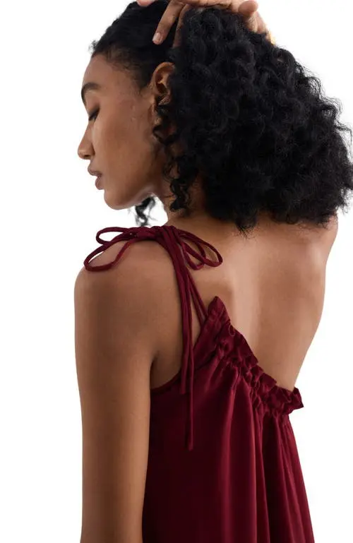 REISTOR One-shoulder Midi Dress - Solid