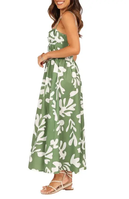 PETAL & PUP Payton Print Maxi Dress
