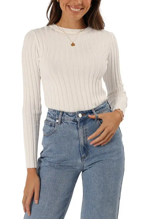 PETAL & PUP Aneesa Ribbed Top