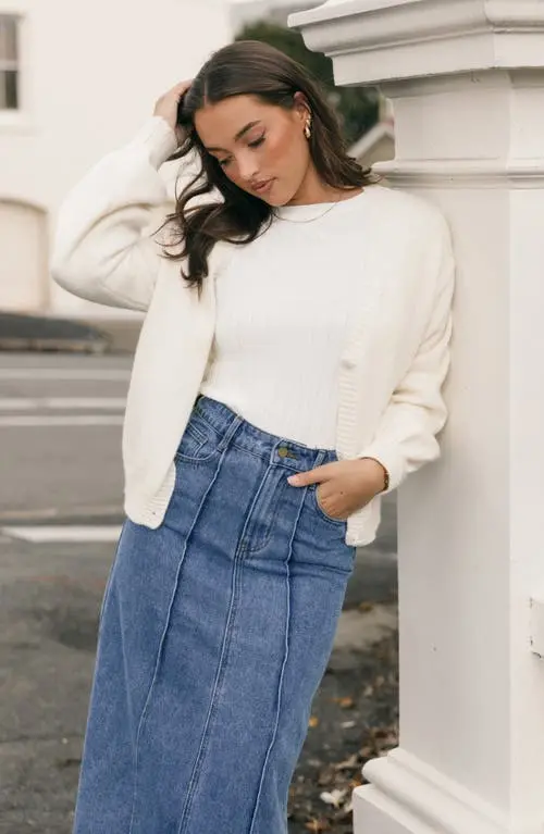 PETAL & PUP Aneesa Ribbed Top