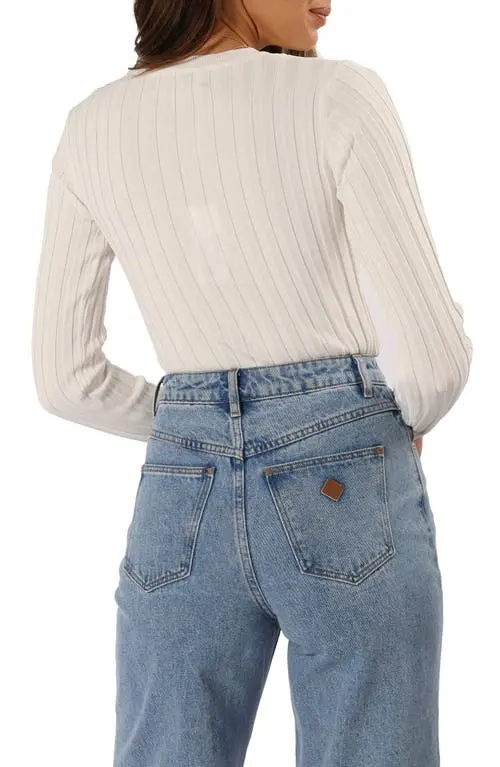 PETAL & PUP Aneesa Ribbed Top