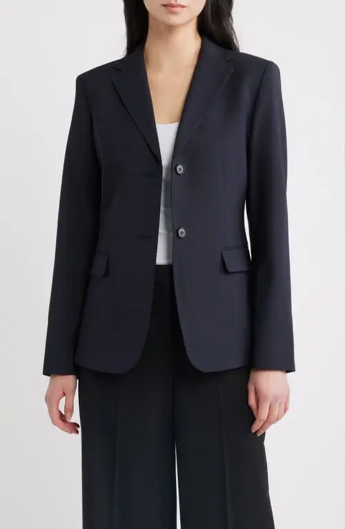 Theory Slim-fit Blazer - Deep Navy