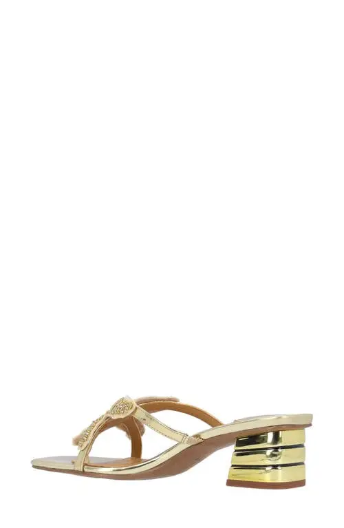 J. Reneé Sunstar Appliqué Sandal