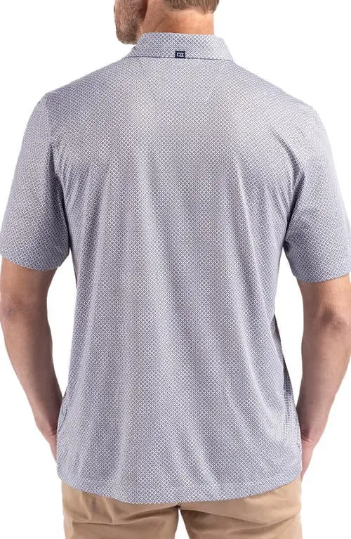 Cutter & Buck Pike Diamond Dot Print Polo - Black