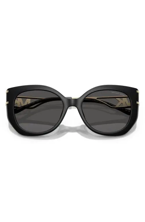 Michael Kors 53mm Cat Eye Sunglasses - Black