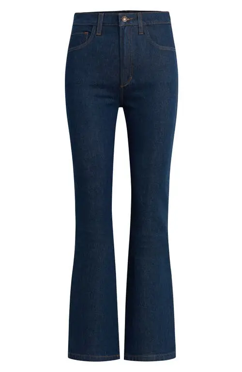 FAVORITE DAUGHTER The Valentina Super High Waist Mini Bootcut Jeans