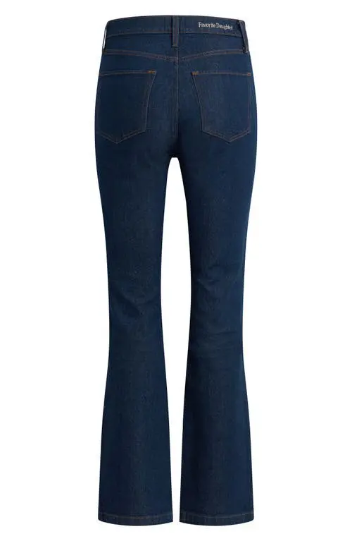FAVORITE DAUGHTER The Valentina Super High Waist Mini Bootcut Jeans