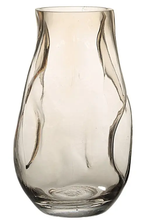 RENWIL Tawny Decorative Glass Vase - Beige