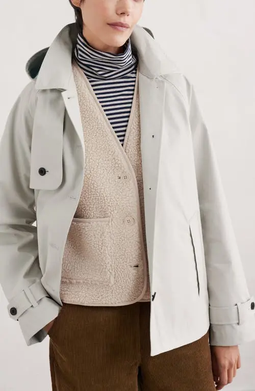 SEASALT CORNWALL Neap Tide Waterproof Jacket - Driftwood