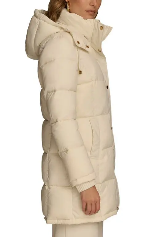 Donna Karan New York Hooded Puffer Jacket