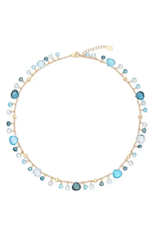 Marco Bicego Paradise Mixed Topaz Necklace - 18k Yellow Gold