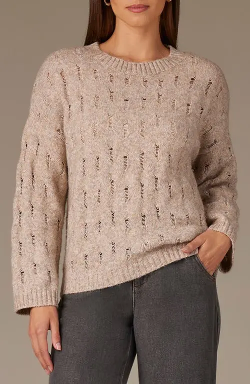 Wit & Wisdom Open Stitch Pullover Sweater