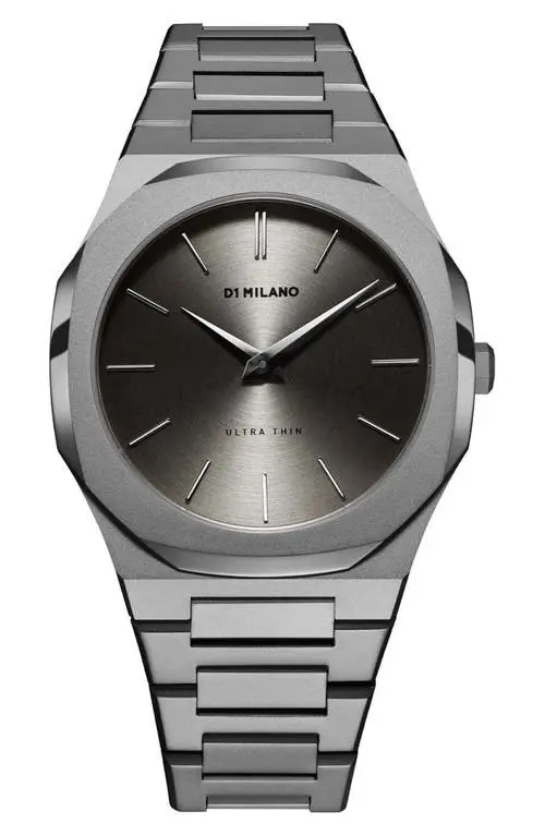 D1 MILANO Ultrathin Bracelet Watch - Grey