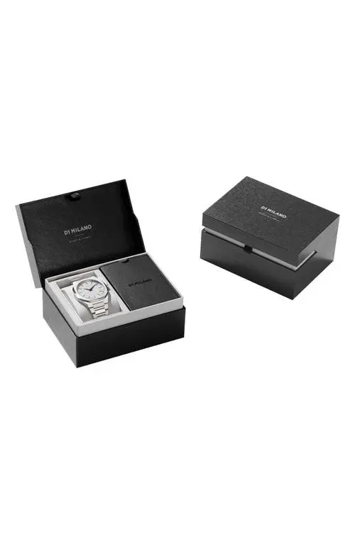 D1 MILANO Ultrathin Bracelet Watch - Silver