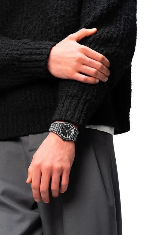 D1 MILANO Polycarbon Bracelet Watch - Black