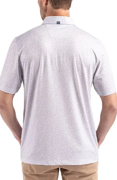 Cutter & Buck Pike Flora Print Polo - Polished