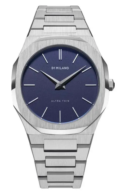 D1 MILANO Ultrathin Bracelet Watch - Blue
