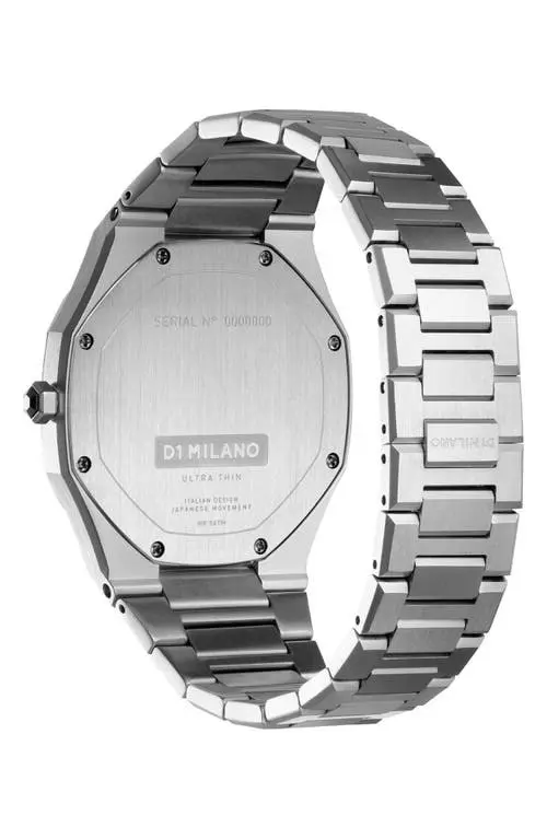 D1 MILANO Ultrathin Bracelet Watch - Blue