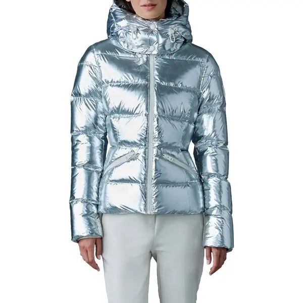 Mackage Madalyn Down Puffer Jacket - Silver