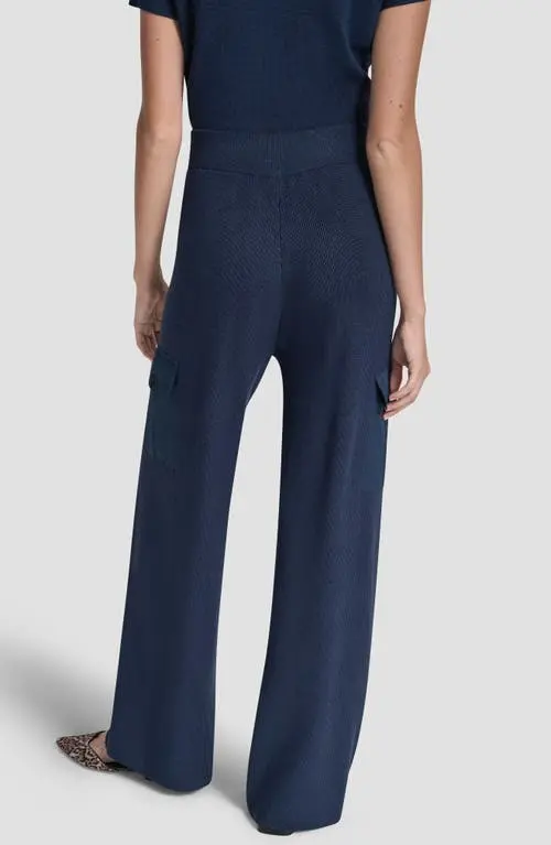 Dkny Cargo Sweater Pants - Hudson Blue