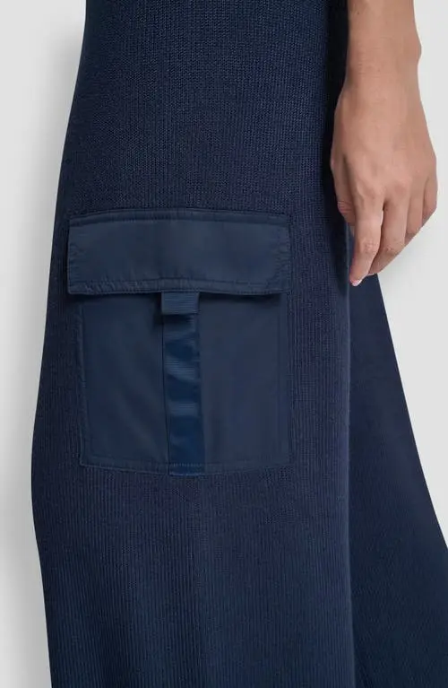 Dkny Cargo Sweater Pants - Hudson Blue