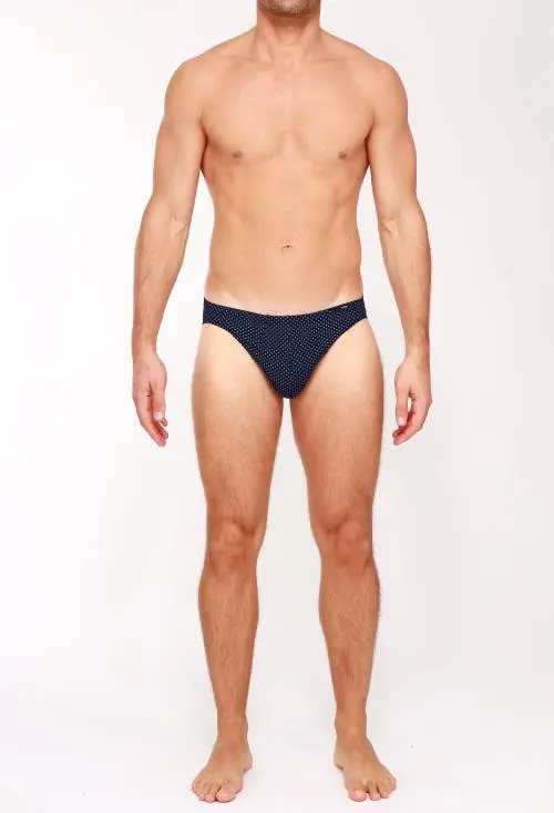 HOM Max Comfort Micro Briefs - Navy