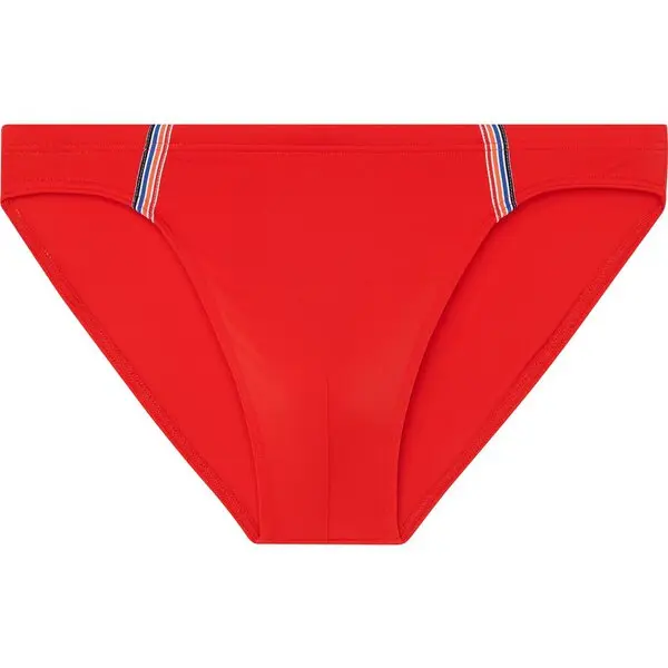 HOM Nautical Cup Swim Micro Brief - Red