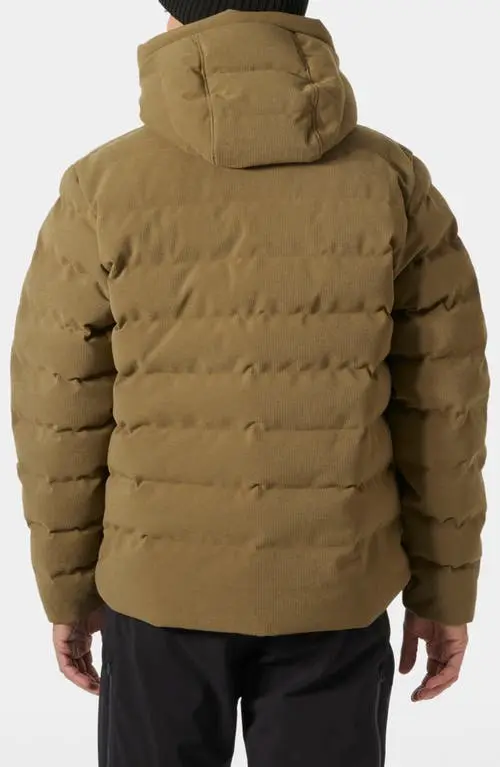 Helly Hansen Alby Water Repellent Puffer Jacket - Sepia Cord