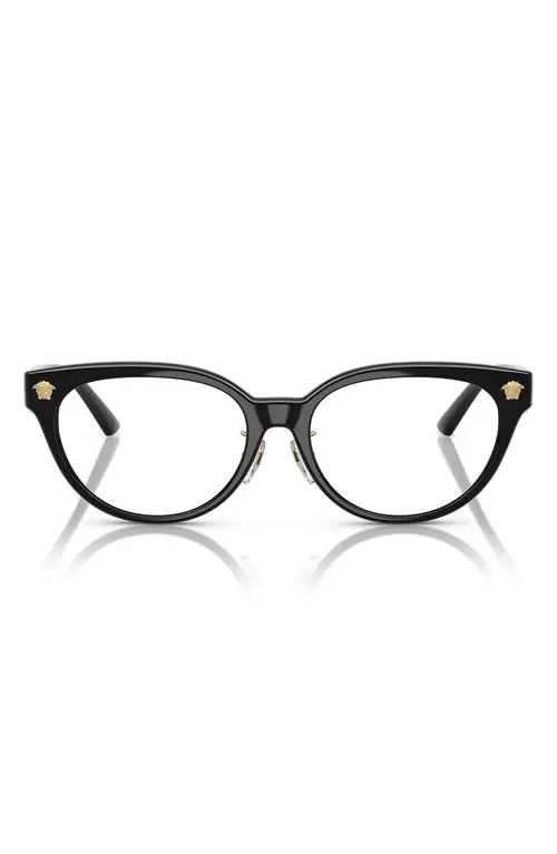 Versace 54mm Pillow Optical Glasses - Black