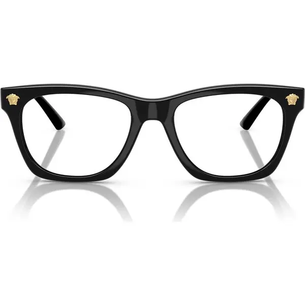 Versace 52mm Pillow Optical Glasses - Black