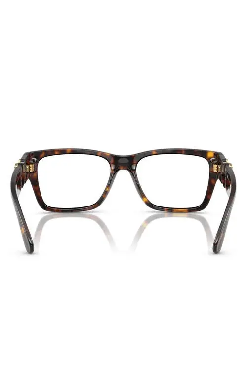 Versace 55mm Pillow Optical Glasses - Havana
