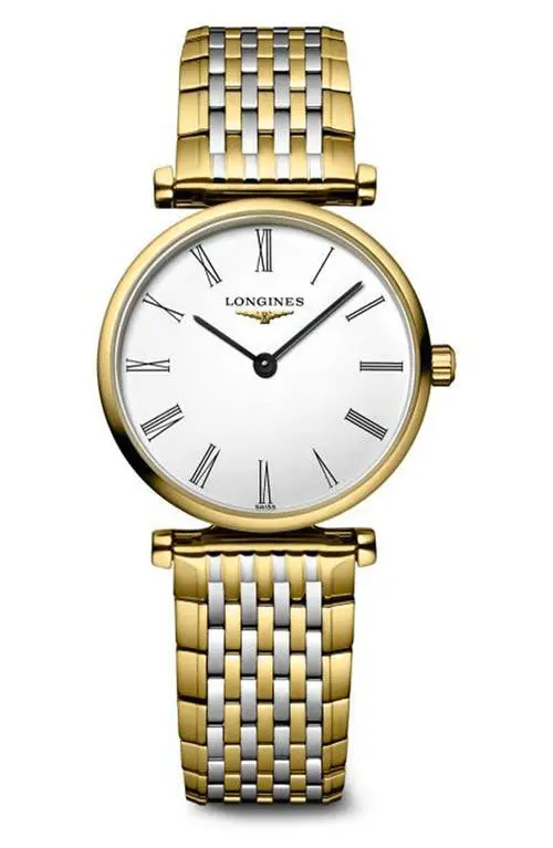 LONGINES La Grande Classique Bracelet Watch - White
