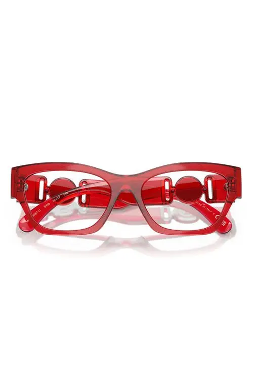Versace 52mm Cat Eye Optical Glasses