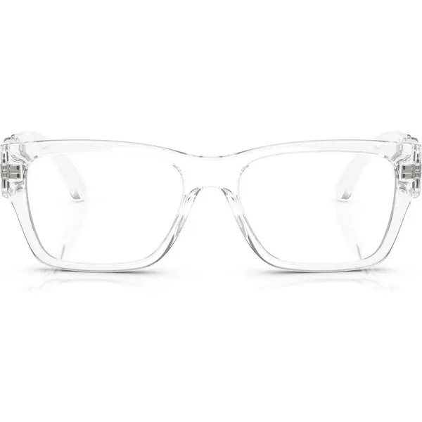 Versace 53mm Pillow Eyeglasses - Crystal
