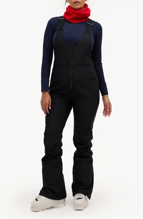 HALFDAYS Isabel Waterproof Snow Bib Overalls - Black