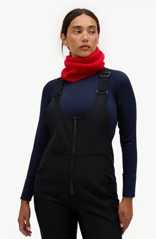 HALFDAYS Isabel Waterproof Snow Bib Overalls - Black