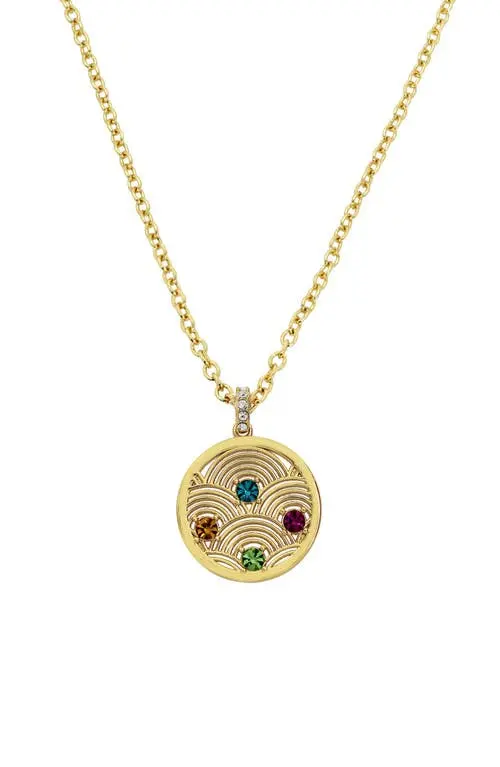 Kurt Geiger Southbank Disc Pendant Necklace