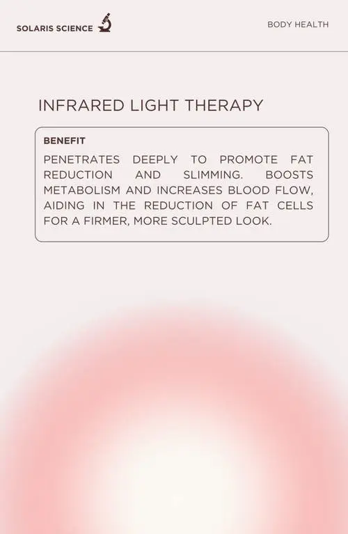SOLARIS LABORATORIES NY Infrared And Red Light Belt