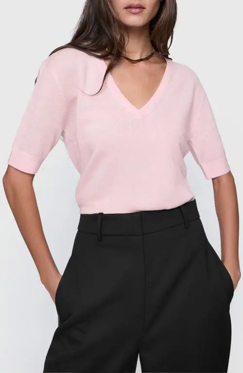 Rebecca Minkoff Haven V-neck Wool-blend Sweater
