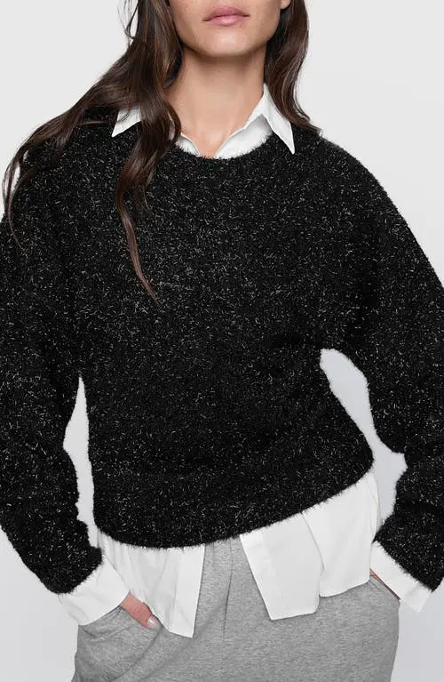Rebecca Minkoff Metallic Sweater