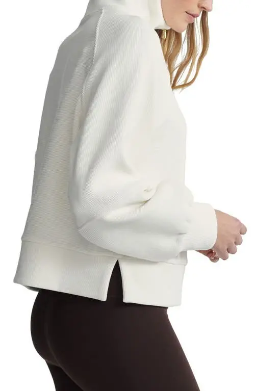 Varley Milano Half-zip Sweatshirt - Ivory