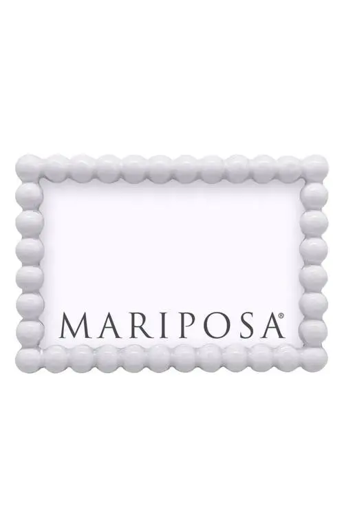 MARIPOSA Baubles Picture Frame - White