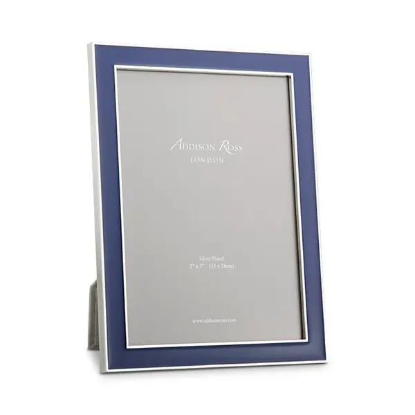 ADDISON ROSS Navy Picture Frame, 4 X 6 - Blue