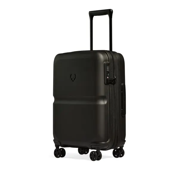 ANTLER Single Stripe Expandable Carry On Suitcase - Black