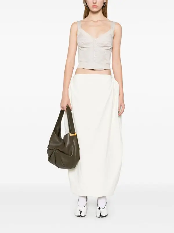 ELENA VELEZ Bustier-style Top - Neutrals