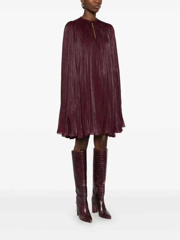 ANA RADU Pleated Mini Dress